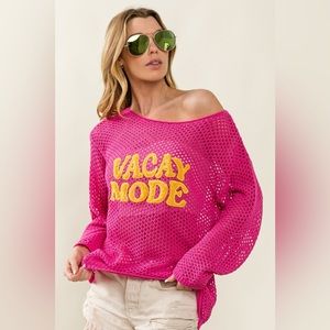 BiBi | Swim | Bibi Vacay Mode Embroidered Knit Cover Up | Poshmark